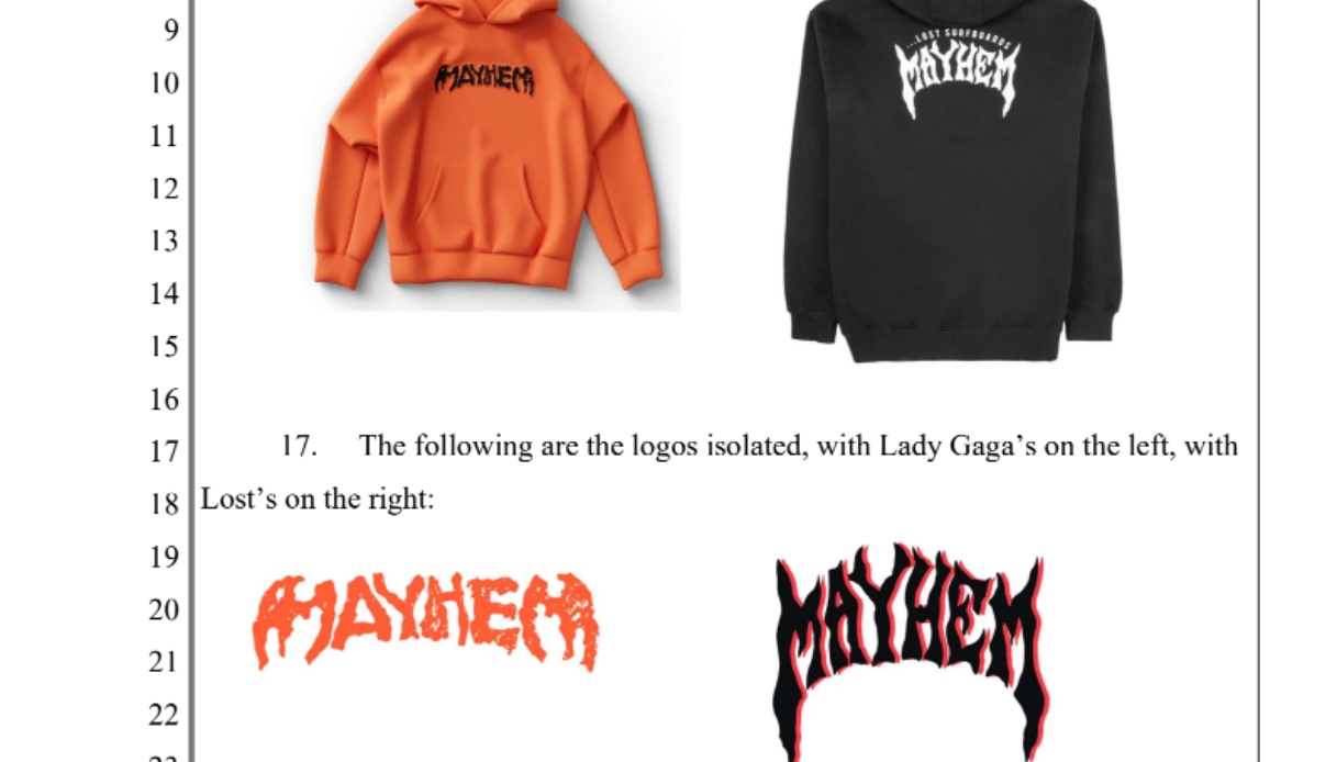 Lady Gaga accusata di plagio per "Mayhem", causa da 100 milioni